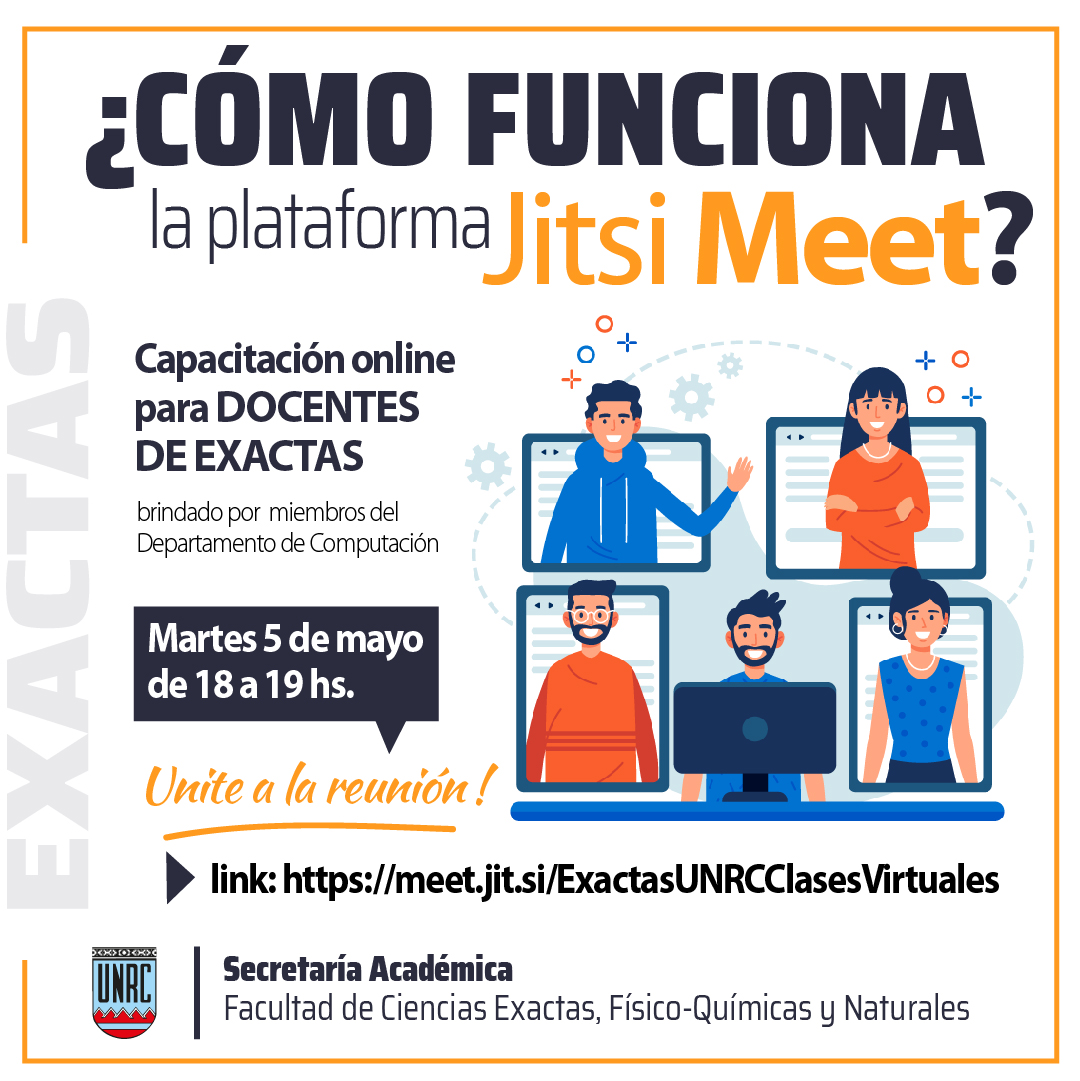 ¿Cómo funciona Jetsi Meet? Para docentes de Exactas – Facultad de ...